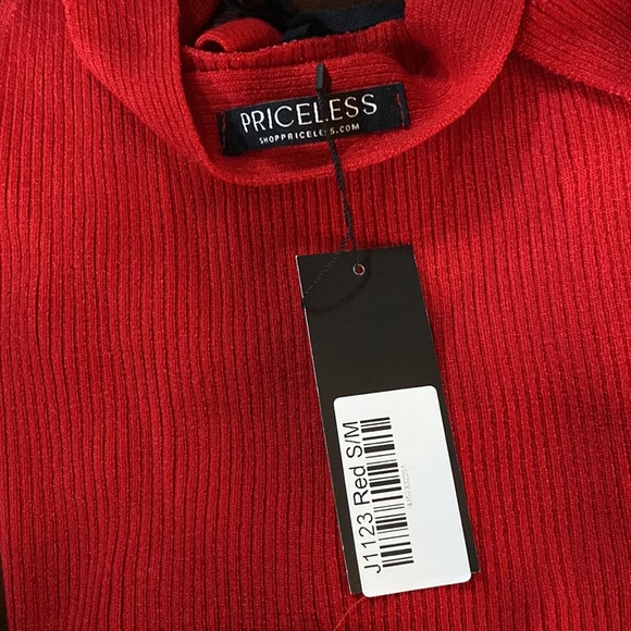 priceless | Tops | Priceless Brand Lilo Red Tie Back Top | Poshmark